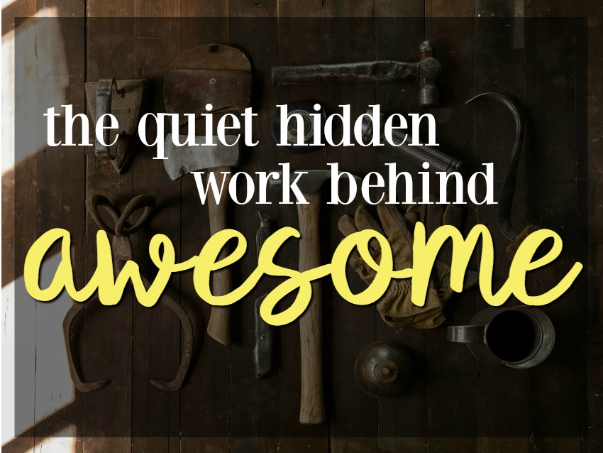 Stone Soup for Five: The quiet hidden work behind awesome