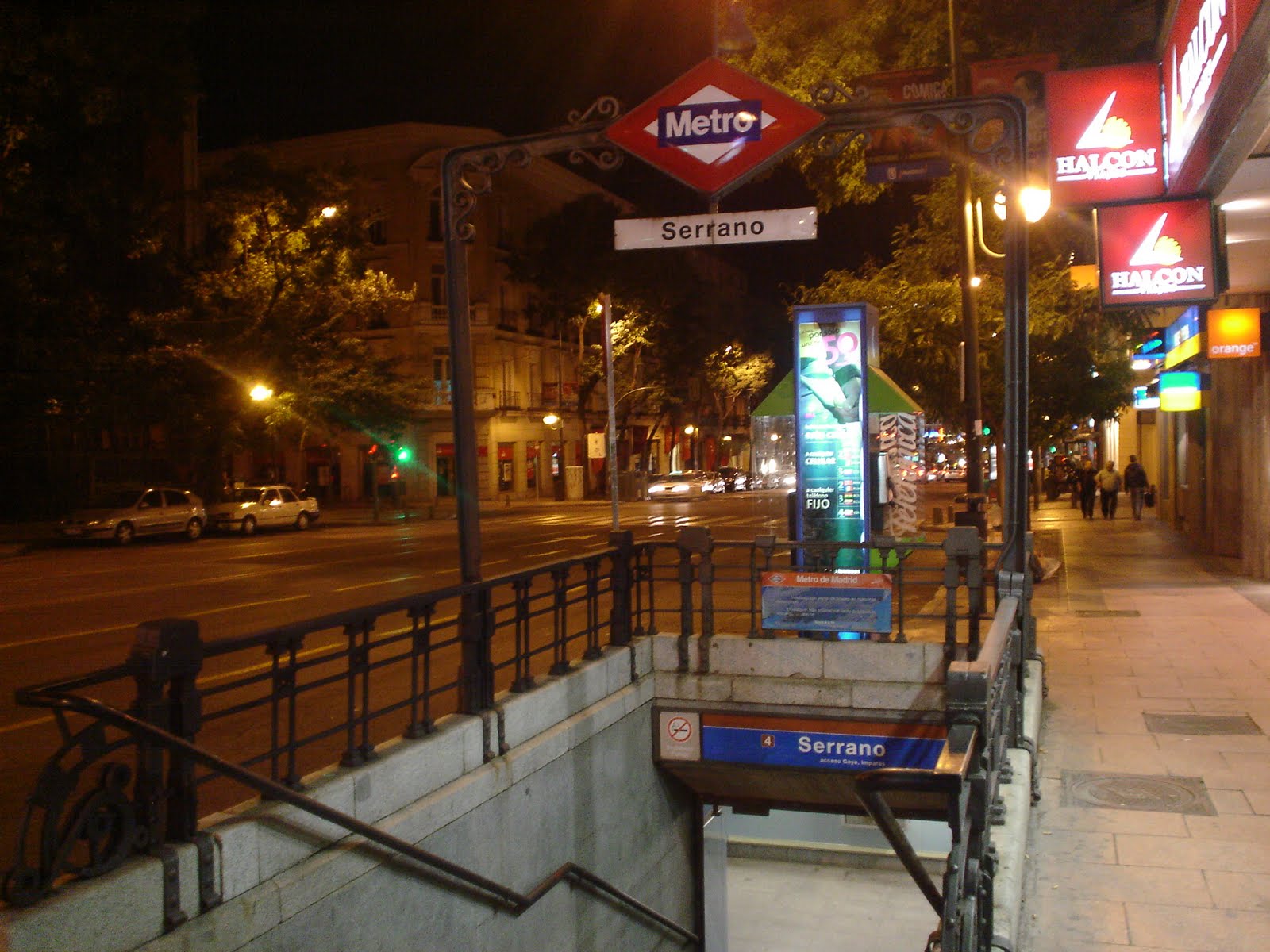 Buscador de Madrid: Estación de metro de Serrano