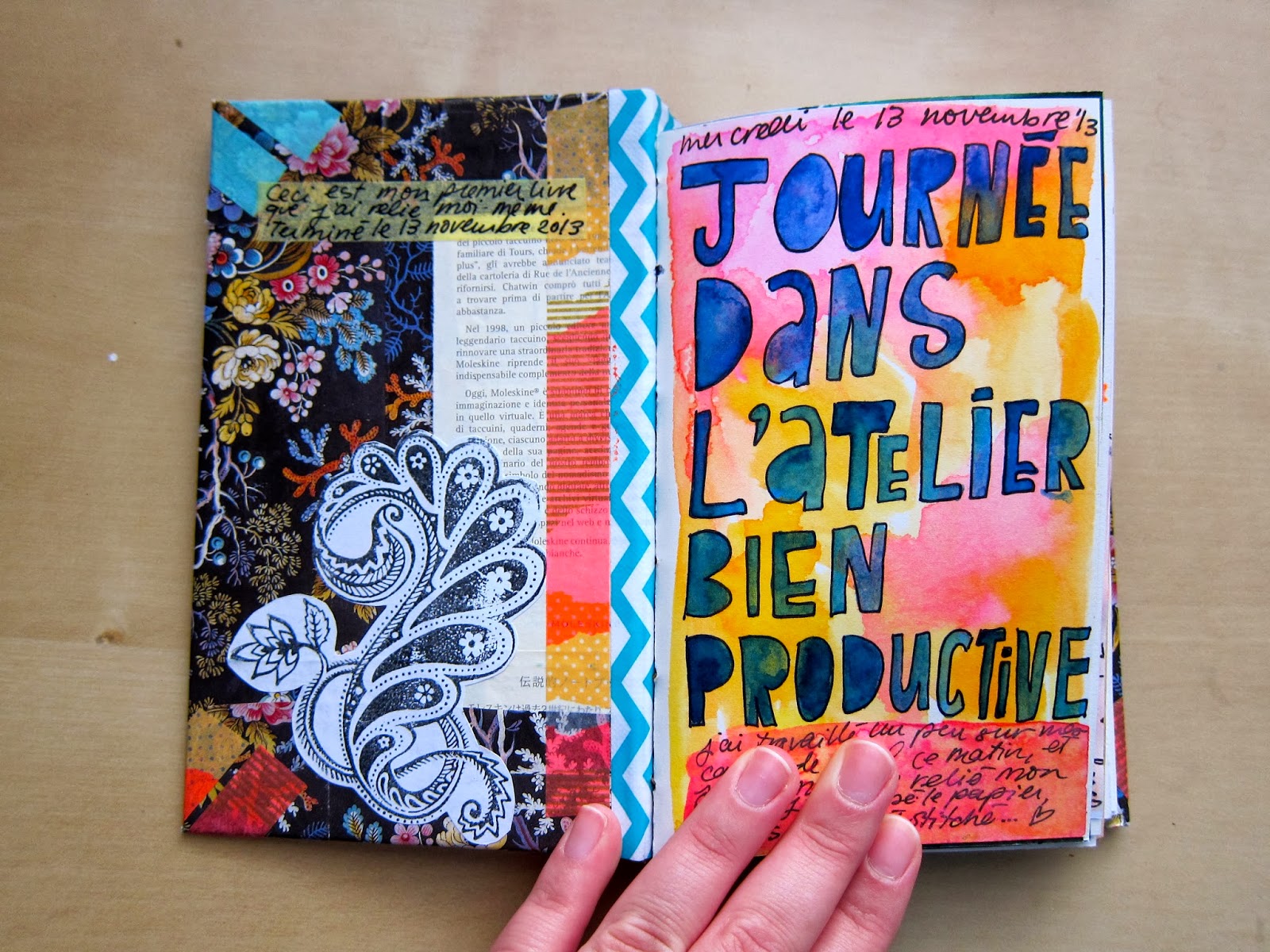 Art is Love: My first hand-bound journal