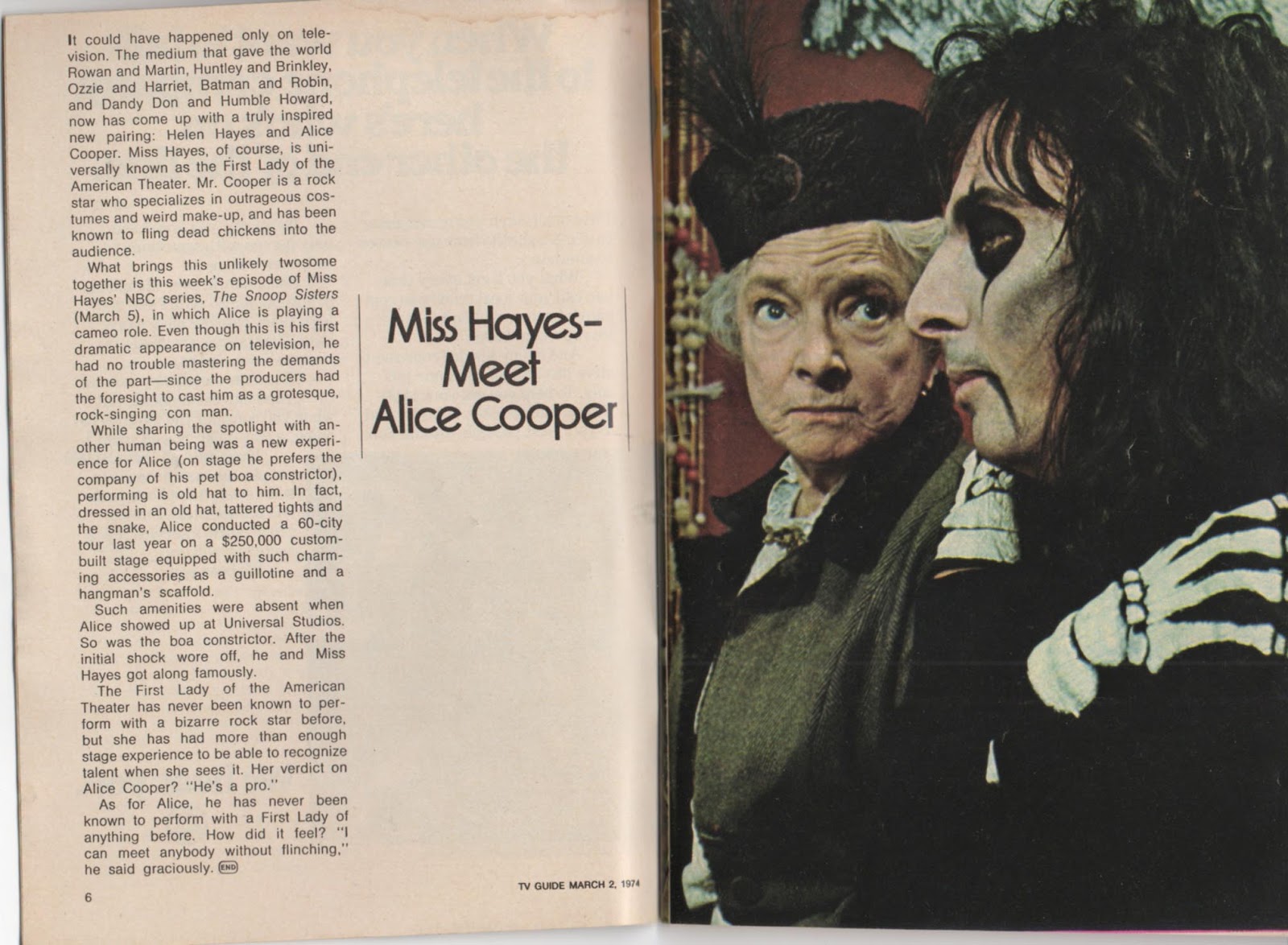 EvenSpot Speaks: 1974 TV Guide