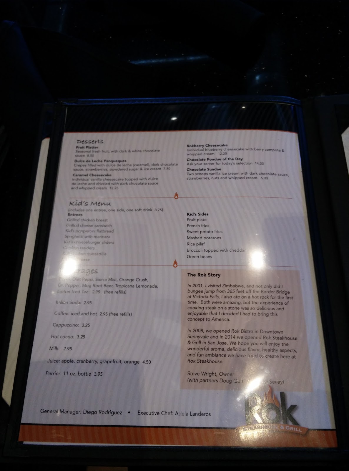 Rok (San Jose, CA) - Bay Area Menu Files