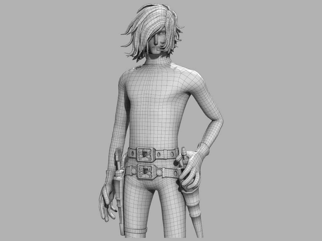 3D Modeler Jin H Kim: Captain Harlock