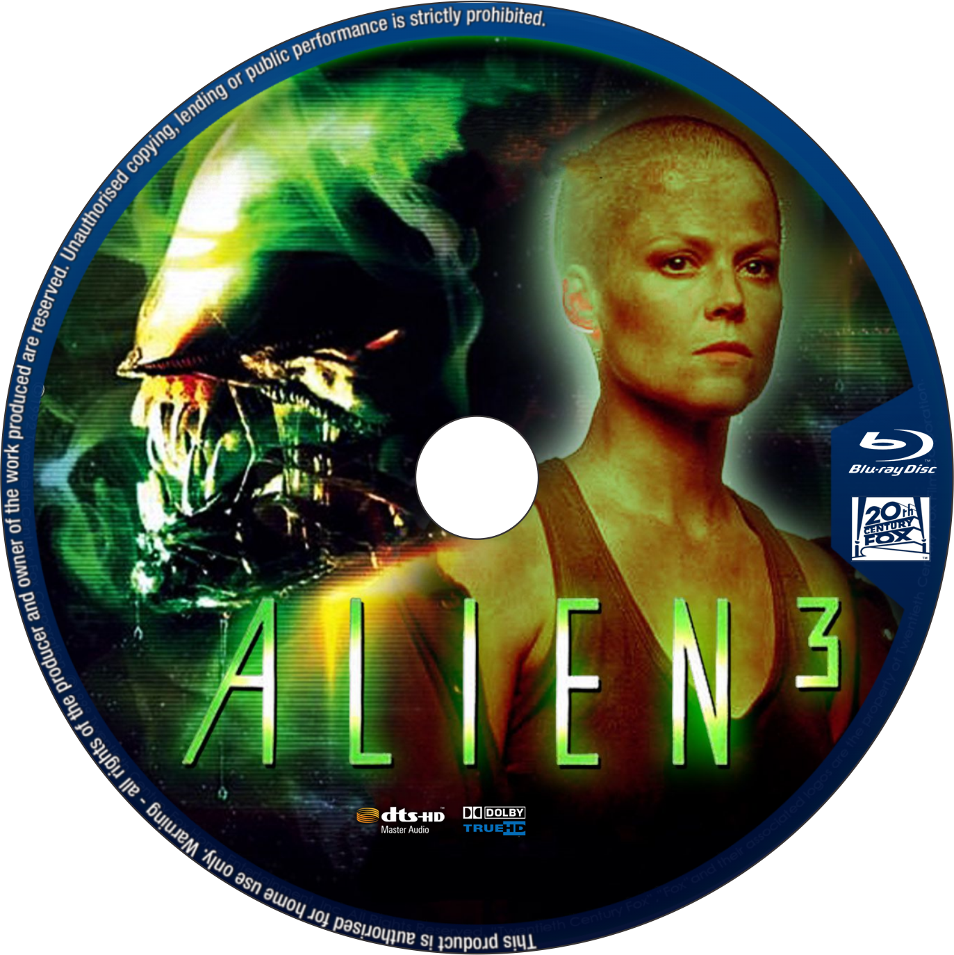 CAPAS DVD-R GRATIS: Alien 1, 2,3 e 4 - Blu Ray - Label