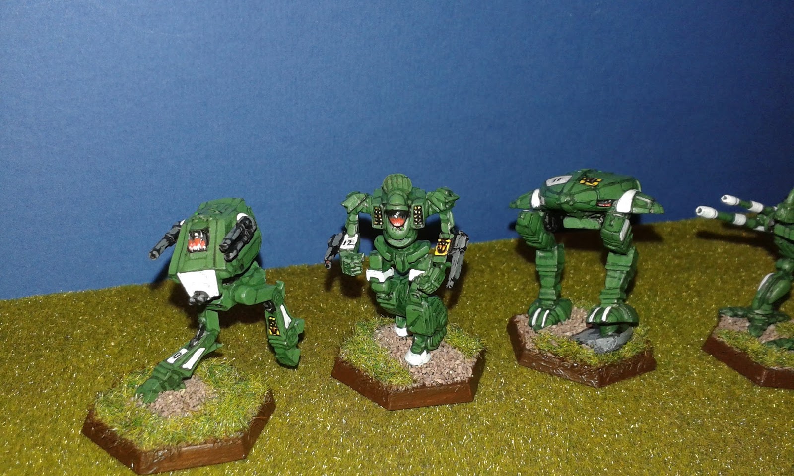 Hart of War Figure Painting and Basing Service: BATTLETECH ROBOTS