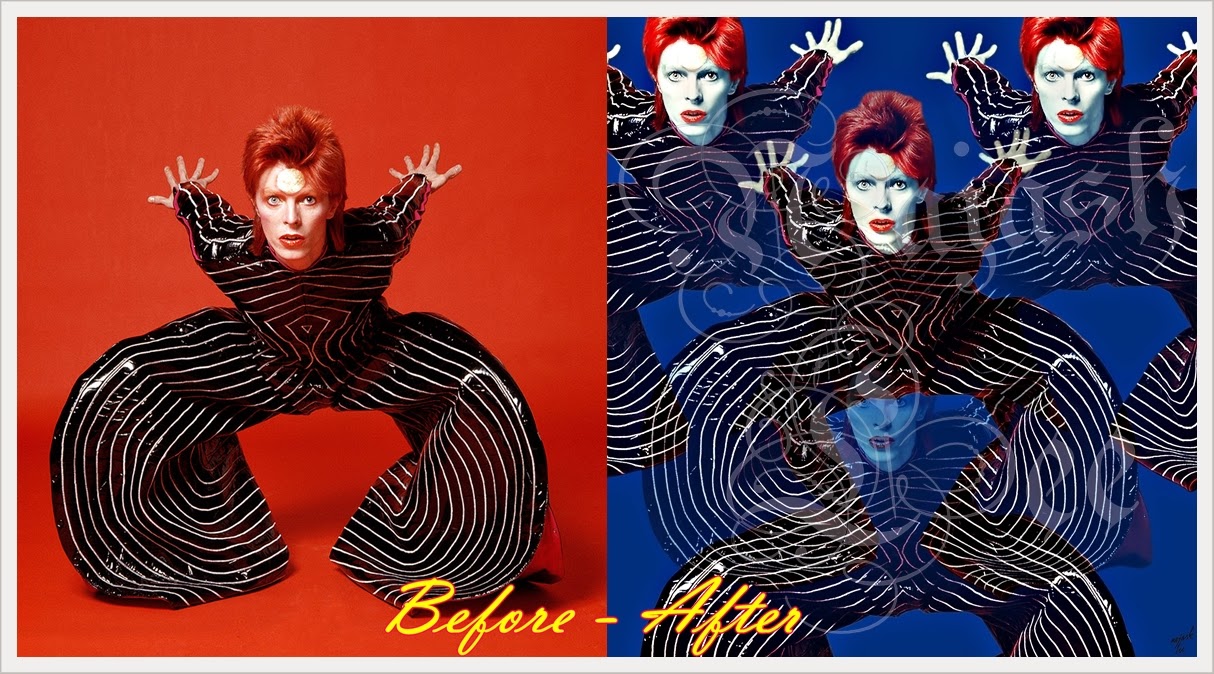 Kiss from a Rose: Crazy Bowie by Najash Lee