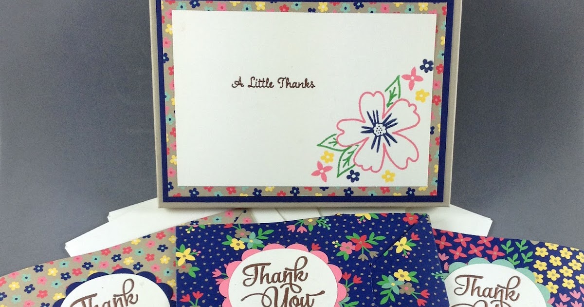 Craft with Beth: Envelope Fold Thank You Card