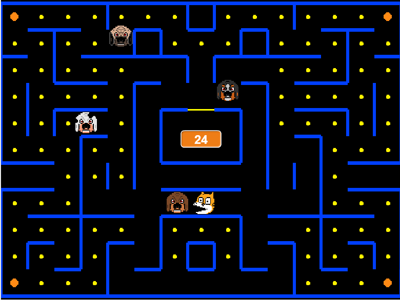 Che's AP Computer Science Blog: Scratch-Man