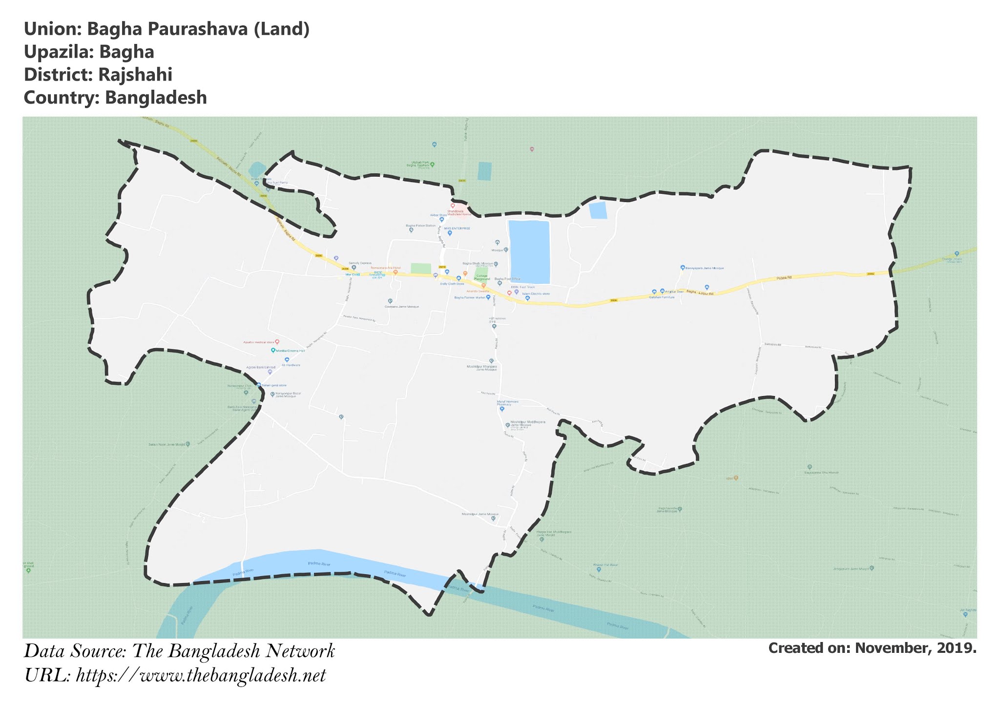 Bagha Paurashava, Rajshahi