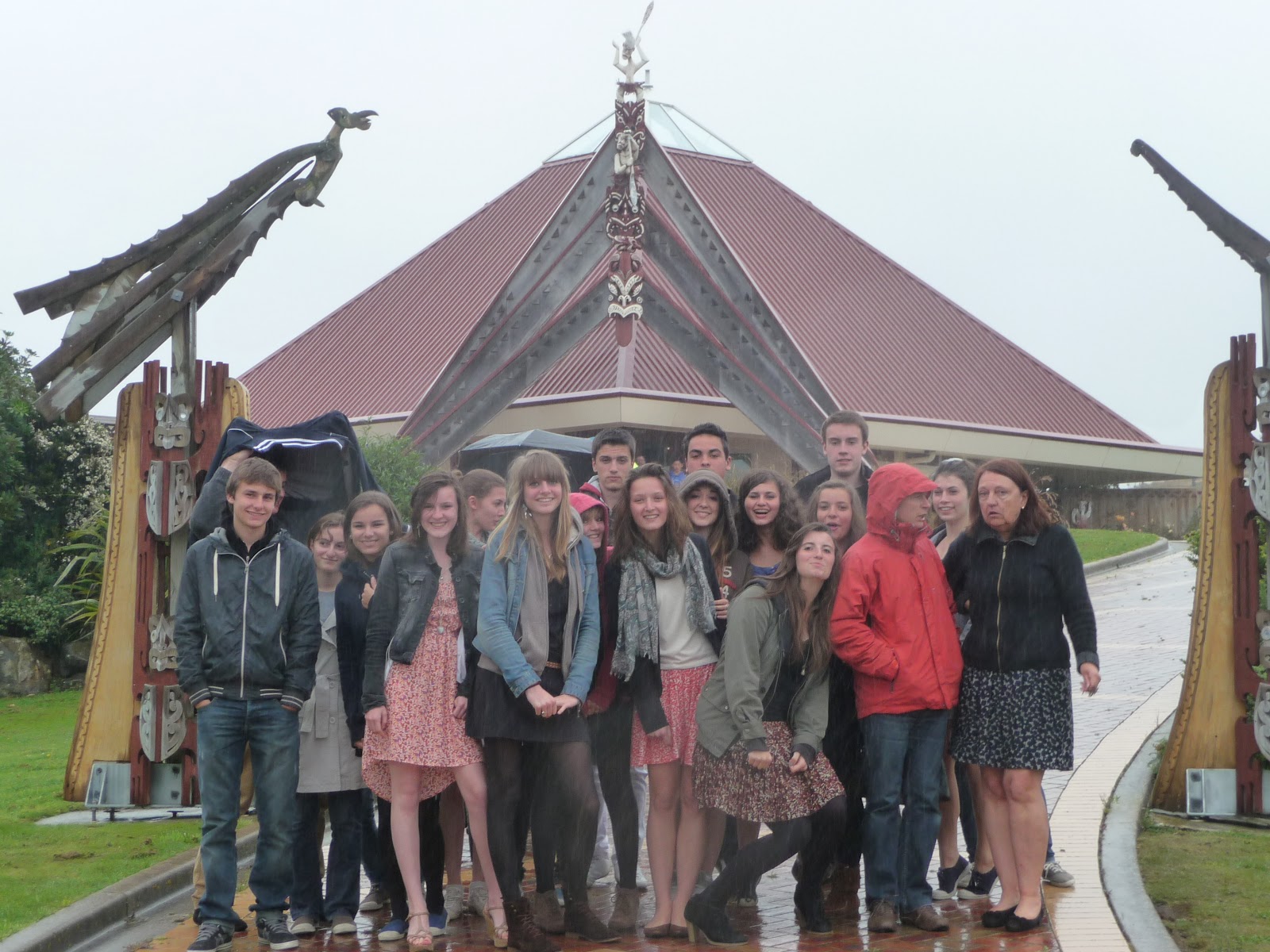 Voyage à Invercargill de Kernanec: Cérémonie d'accueil maorie au marae ...