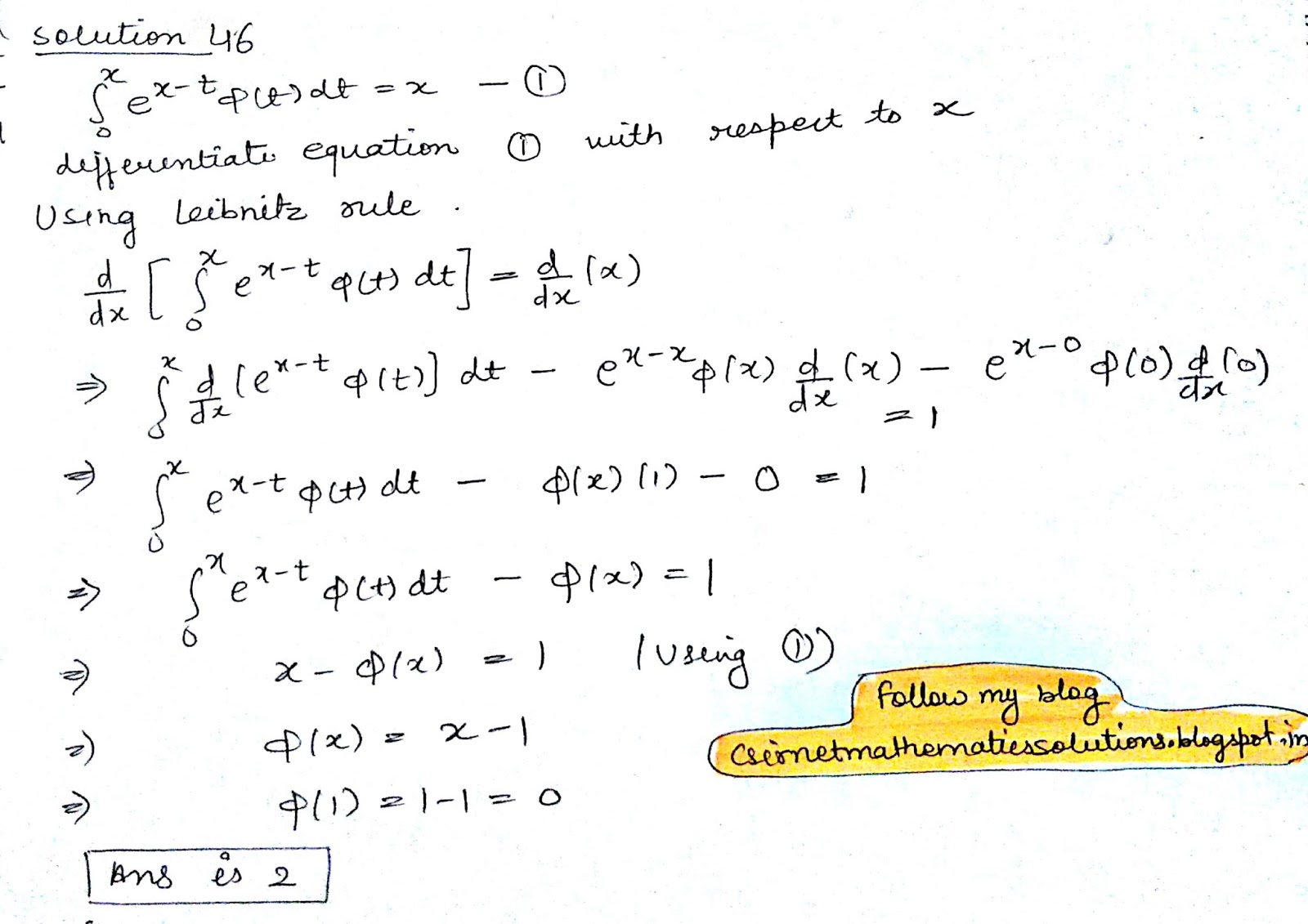 Csir Net Mathematics Solutions Csir Net Jrf Question Paper June 2017 Solutions Part B