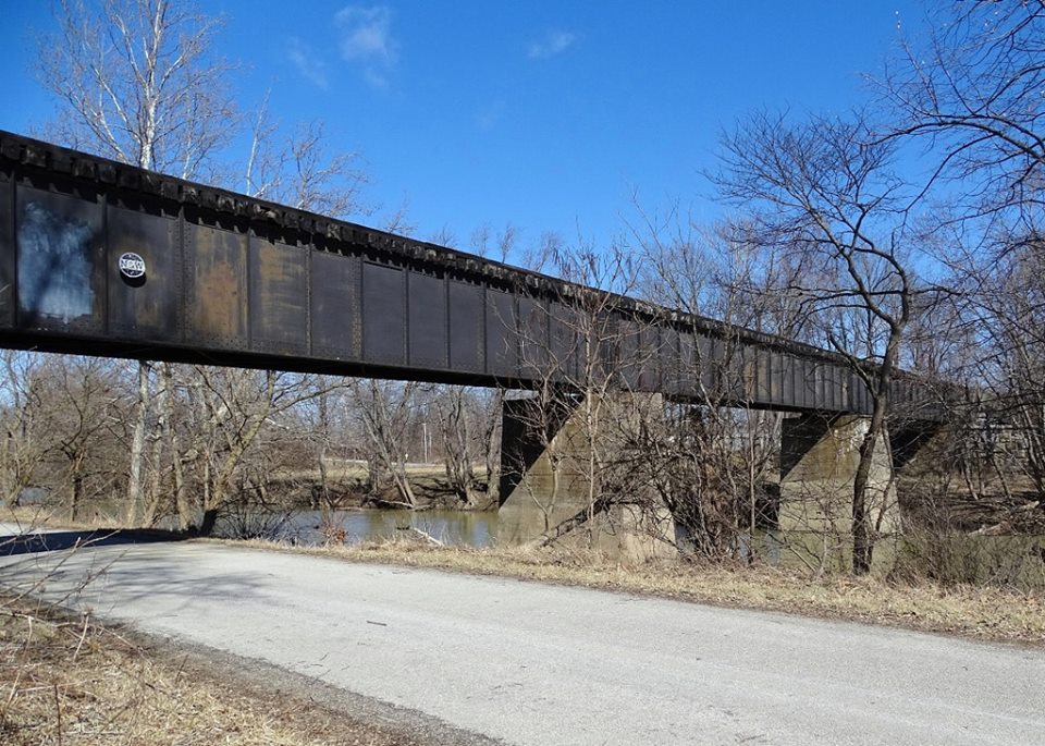 Industrial History: WBCR/NKP (Cloverleaf) Bridge over Salamonie River ...