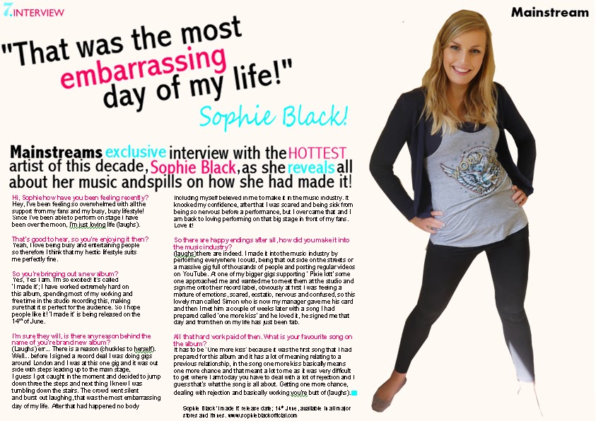Emily's Media Coursework: My double page spread Emily's Media Coursework: My double page spread