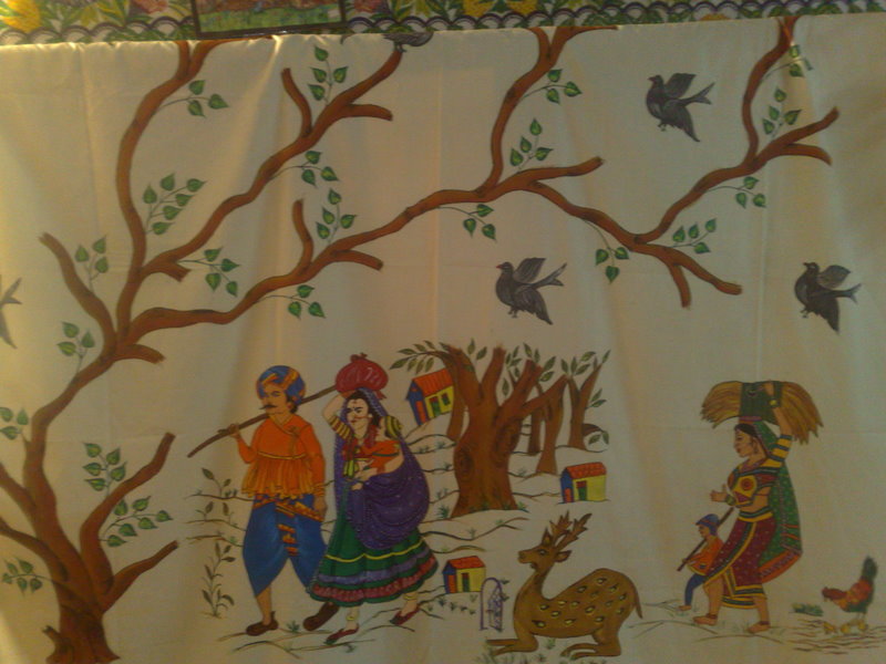 Artist of Wall Painting, Geru Work, Khadi Painting: Nili Shah, Creative ...