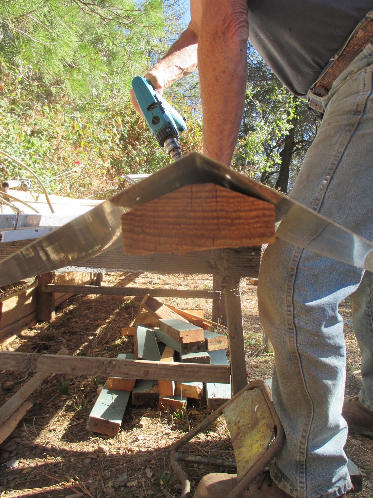 triangle: greenhouse (roof panels---south side, gable panels, and ridge ...