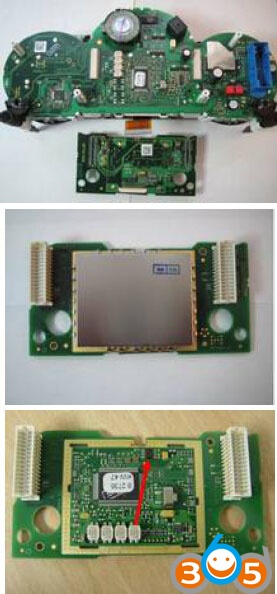 Porsche 93C86 35P08 95640 Odometer Correction with Digiprog3 | Kess V2 ...