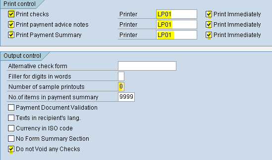 SAP - FICO MODULE LEARNING: Check Printing