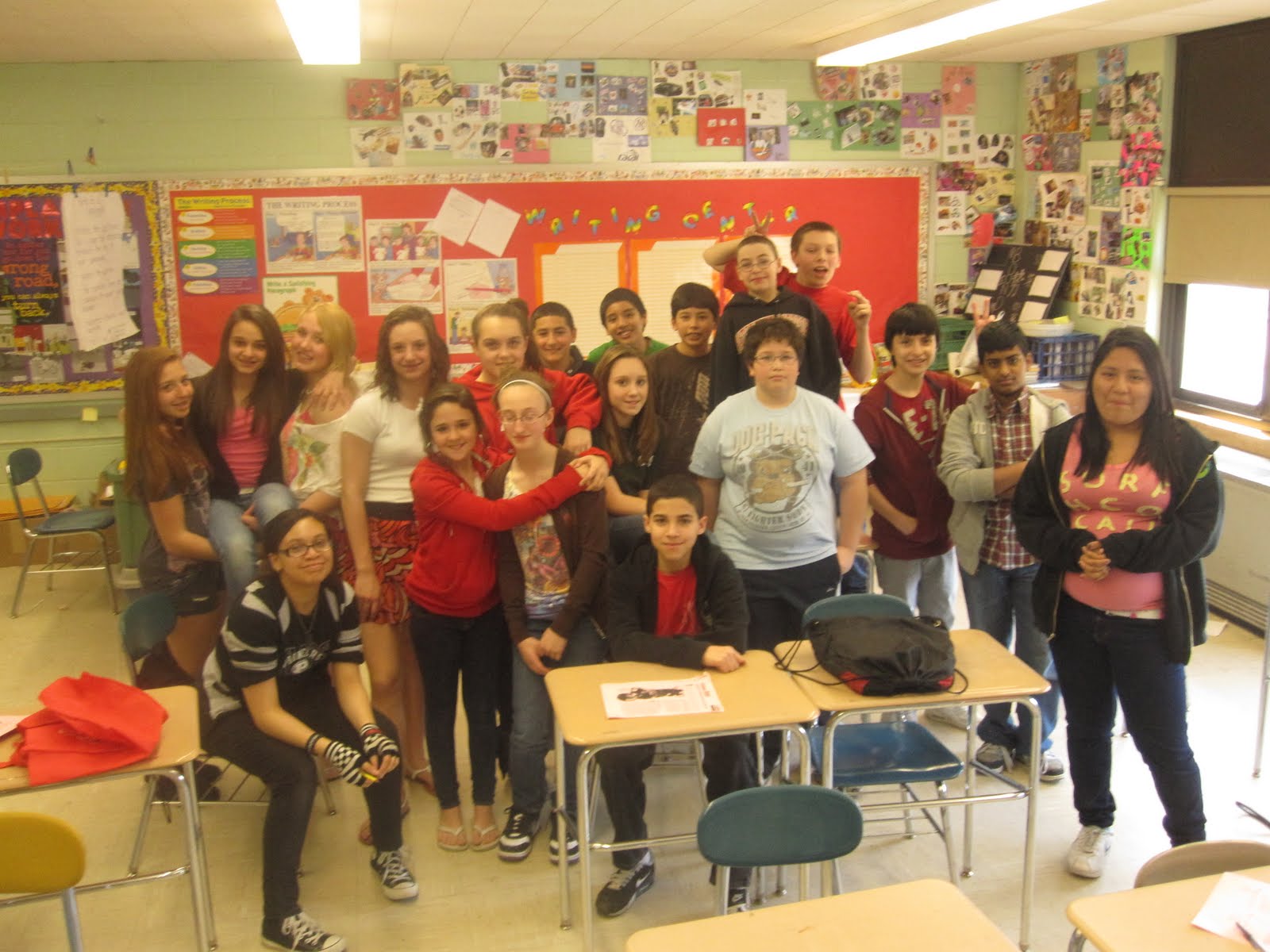Ms. Cowley's 7th Grade Class