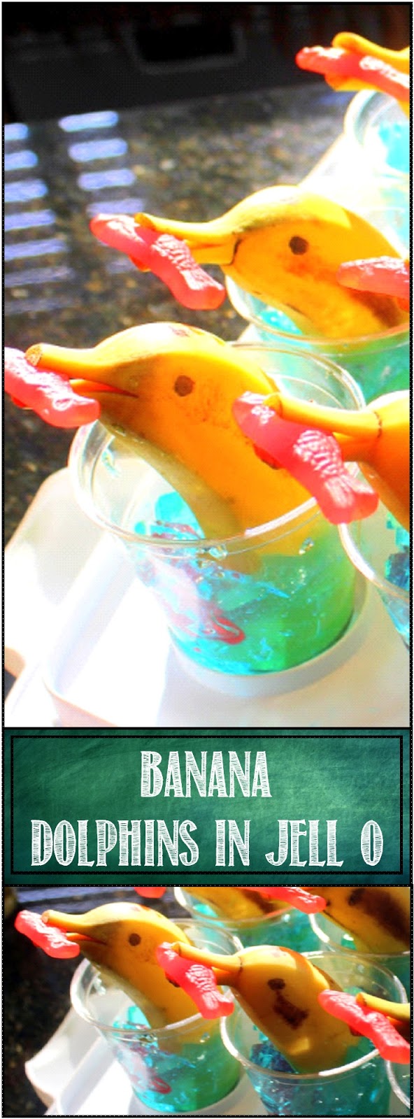 52 Ways to Cook: Banana Dolphins in Jell-O - 52 Snacks for Children's ...