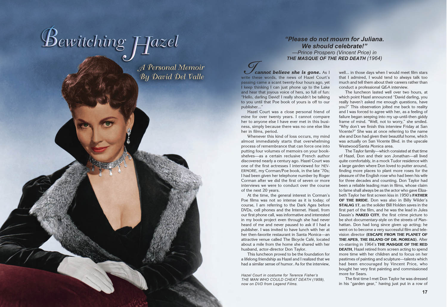 Hazel Court Frankenstein