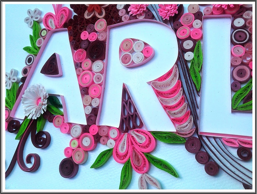 Quilling Names Tutorial