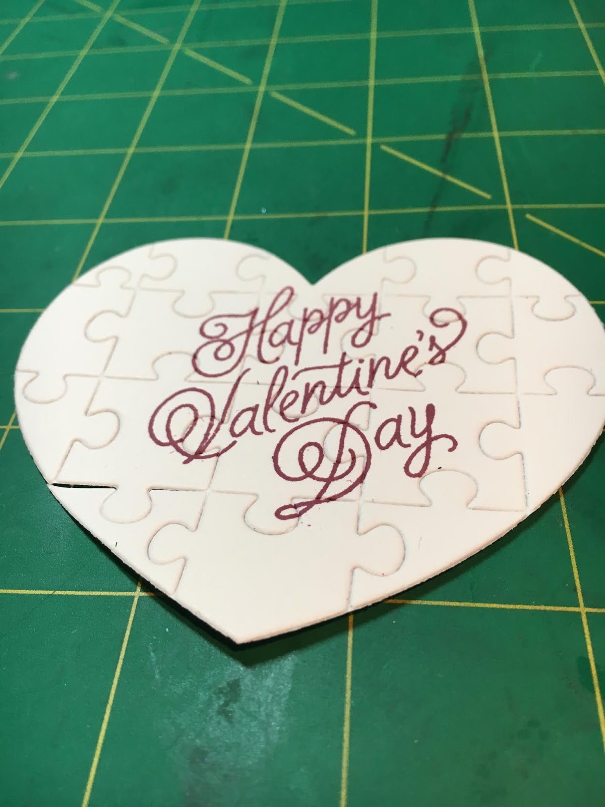 Nanny's Pansy Patch: Valentine Heart Puzzle