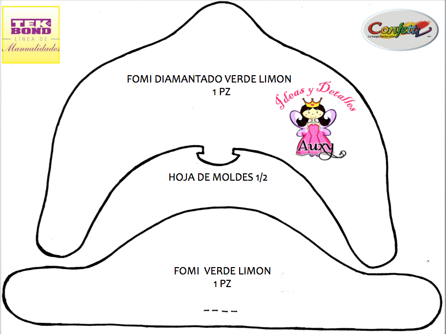 MOLDES PARA HACER UNA VICERA DE FOAMI - Imagui
