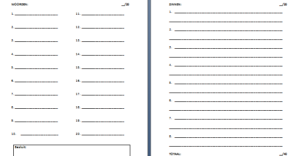 Gietjes Corner: Toets spelling