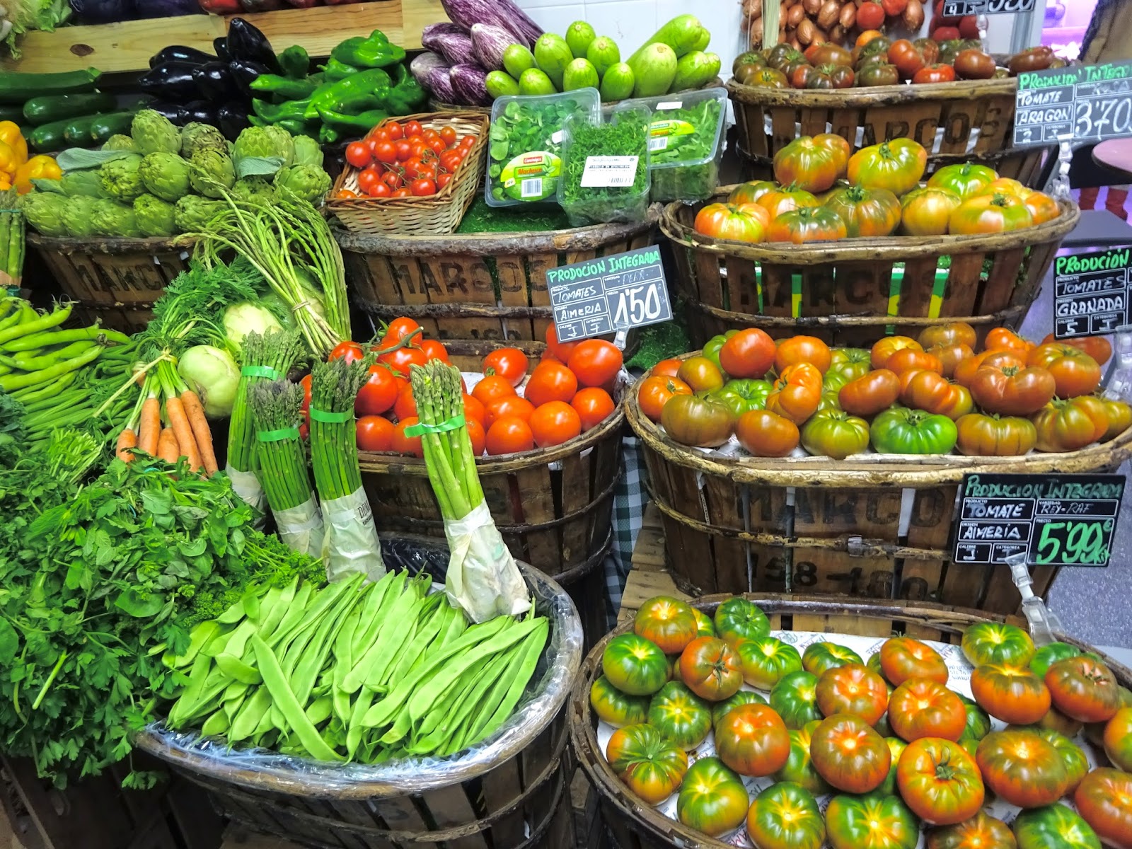 ESTAMOSTENDENCIADOS: ENTRE COL Y COL: los mejores tomates de Madrid