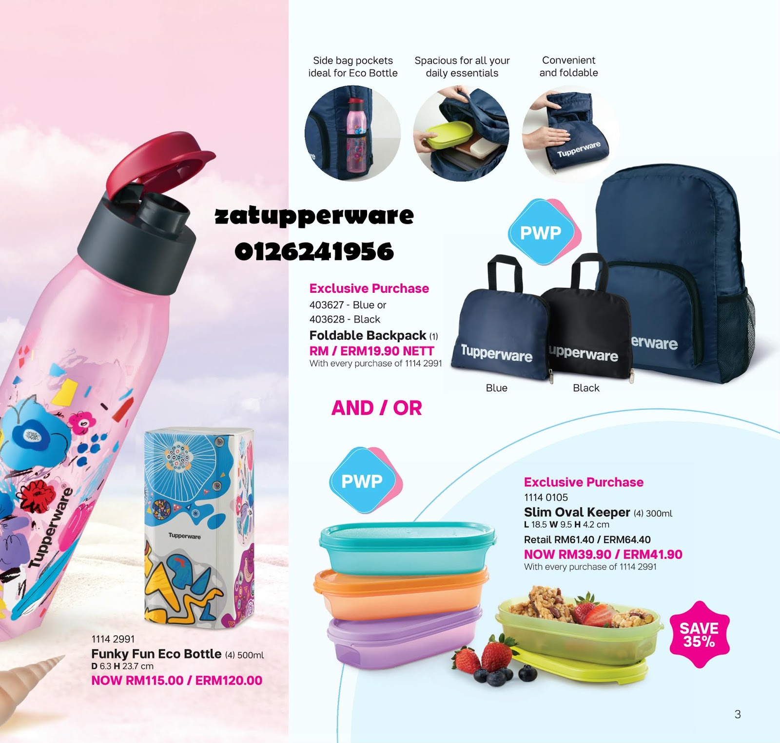 Za Tupperware Malaysia : Catalogue 1st March - 31st March 2019