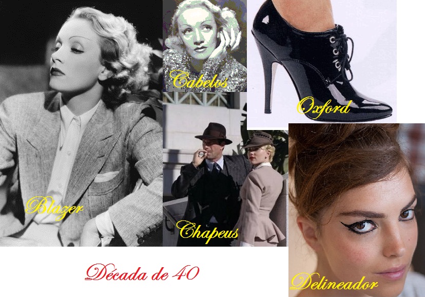 M de Malu: Tunel do Tempo da Moda - Década de 40