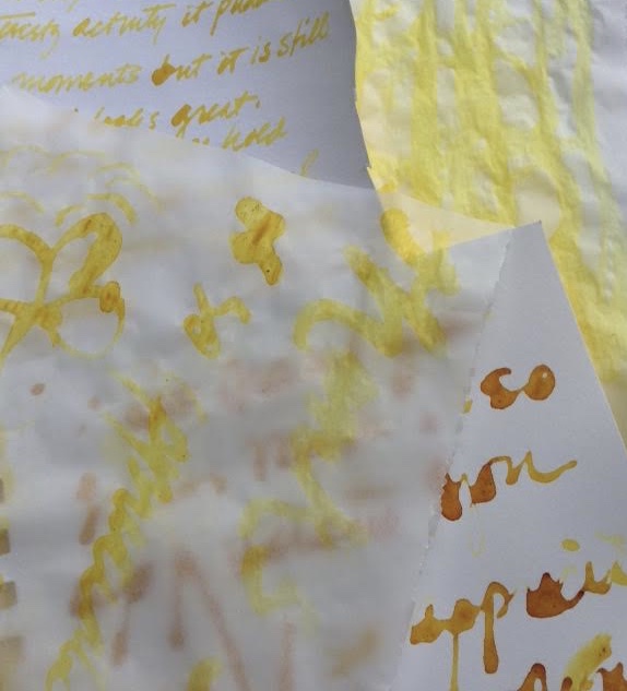 caterinagiglio: Hand Dyed Paper for Mixed Media