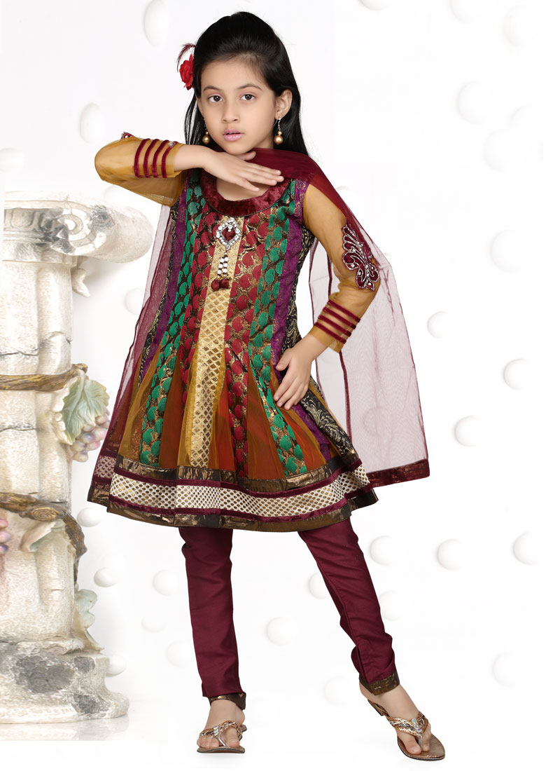 Kids Wear Churidar / Anarkali Dresses | Asian Fashion
