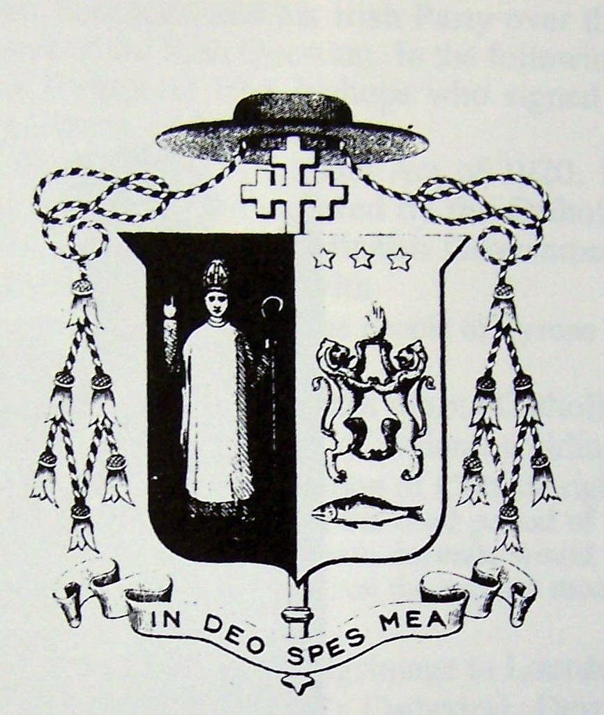 Irish Heraldry: Derry Ecclesiastical Heraldry - Bishop Edward Daly