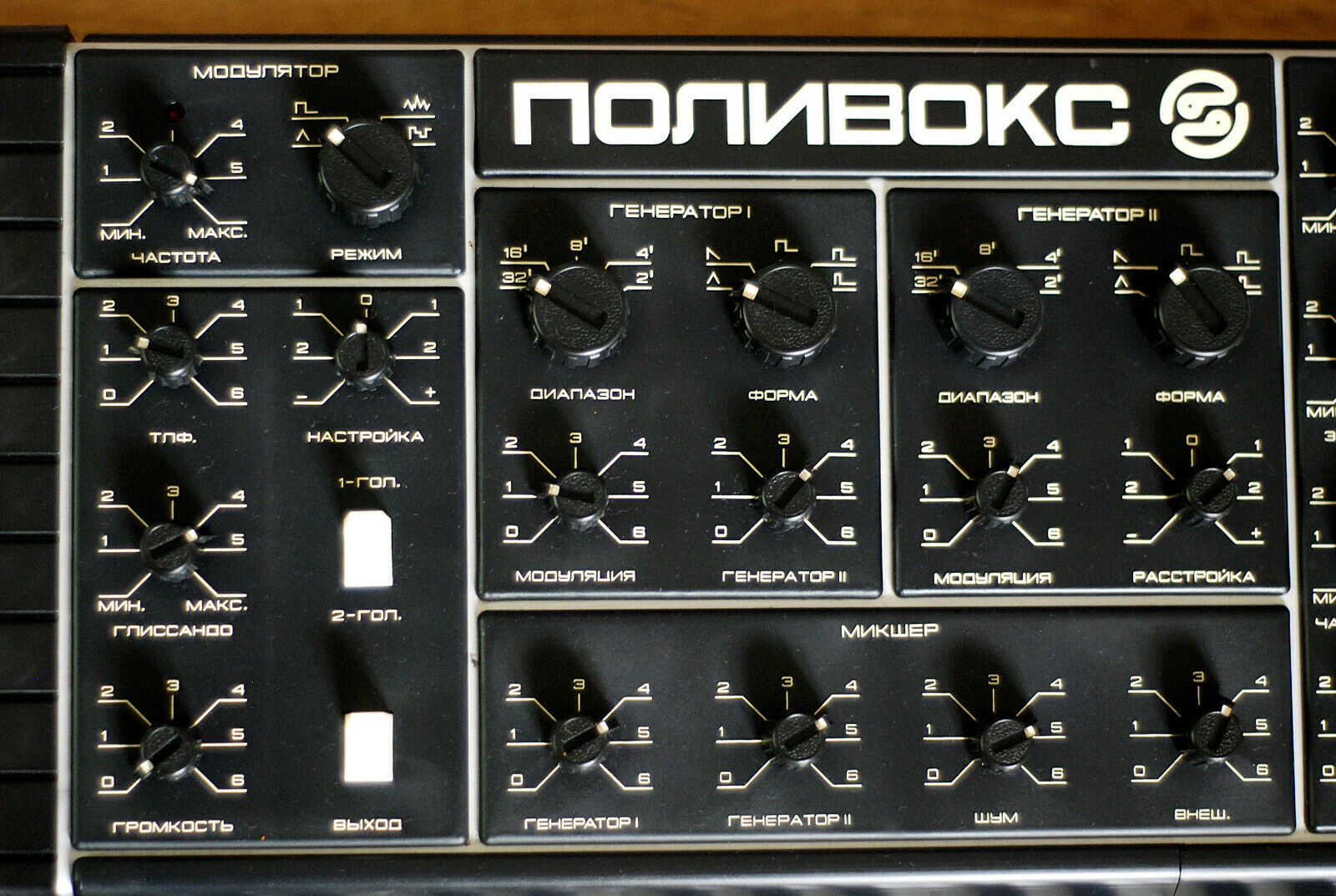 MATRIXSYNTH: POLIVOKS made in 10.1989 with duo-MIDI mod, soviet Analog ...