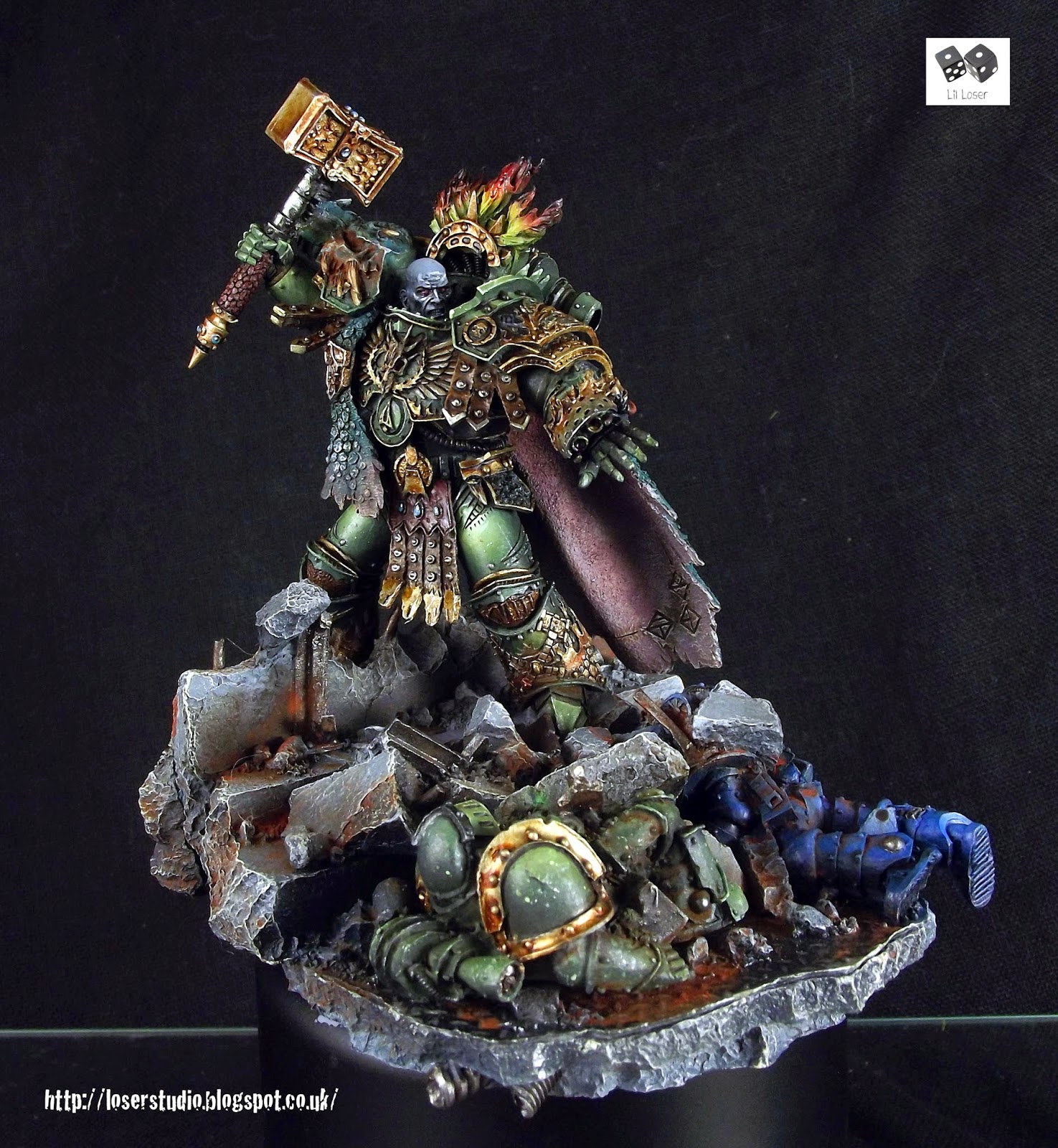 Vulkan Primarch of the Salamanders Fireborn Lord of Prometheus ...