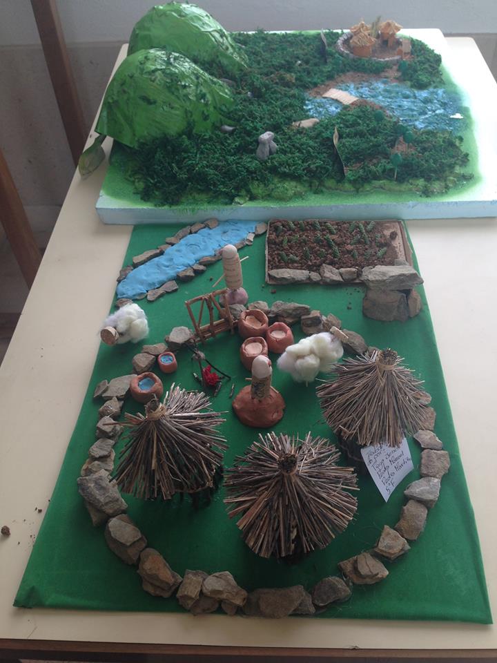 Bibliotecas Cabanita: Exposição de Aldeias Neolíticas