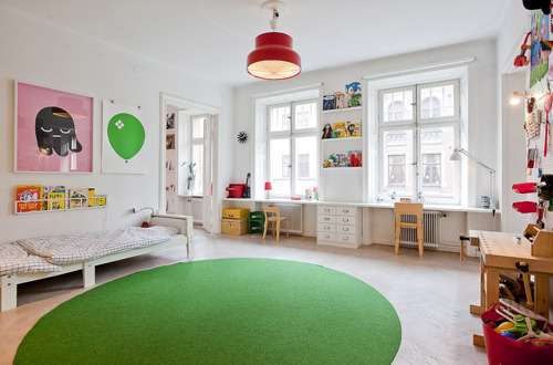 7 Great high colour kids zones | nooshloves