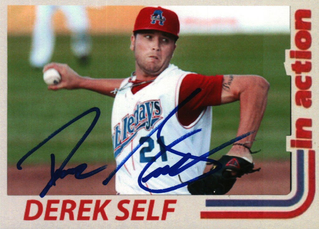 Jackson's Autographs: AFL TTM Success Derek Self