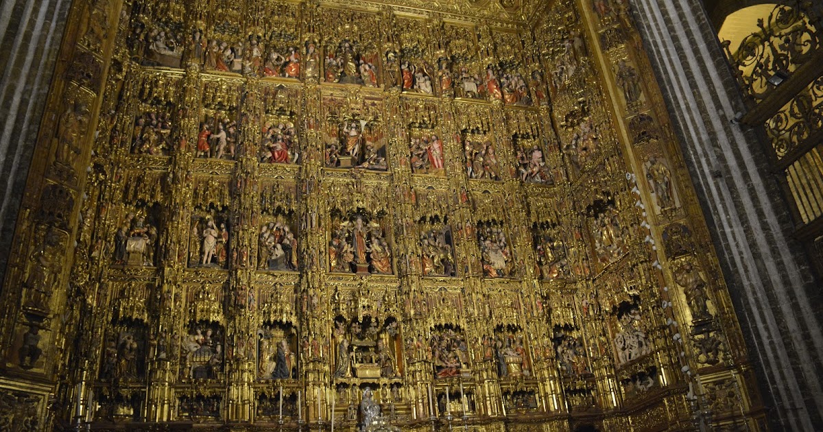 LA FOTO DEL DAY: RETABLO MAYOR CATEDRAL DE SEVILLA