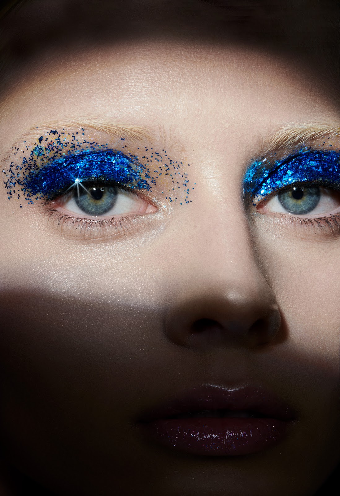 Beauty Makeup Shadows Dramatic Light Window Blinds Projector Prismatic ...