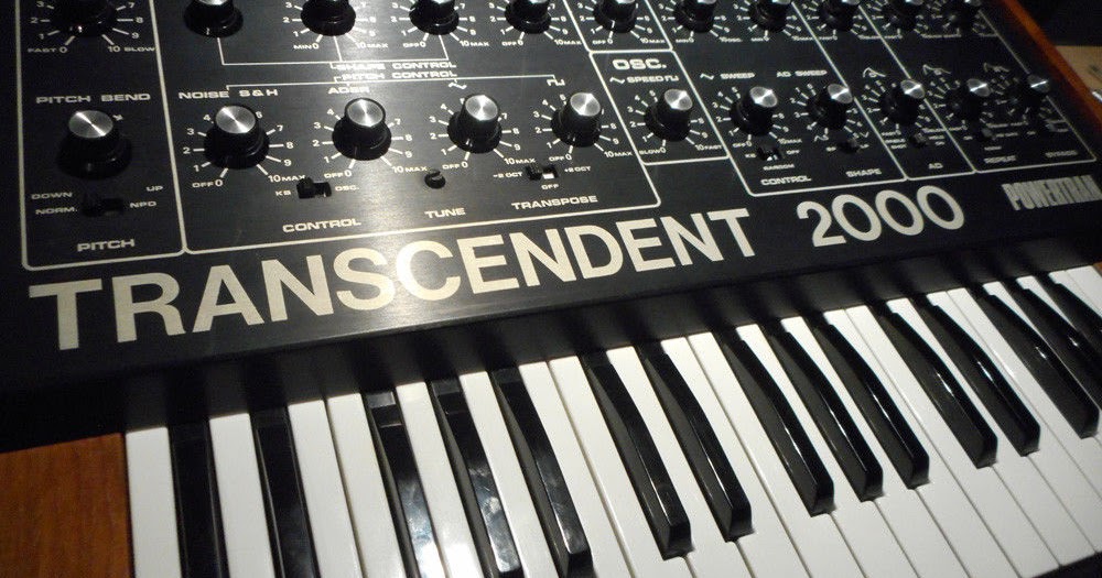 MATRIXSYNTH: Transcendent 2000 analogue mono synth