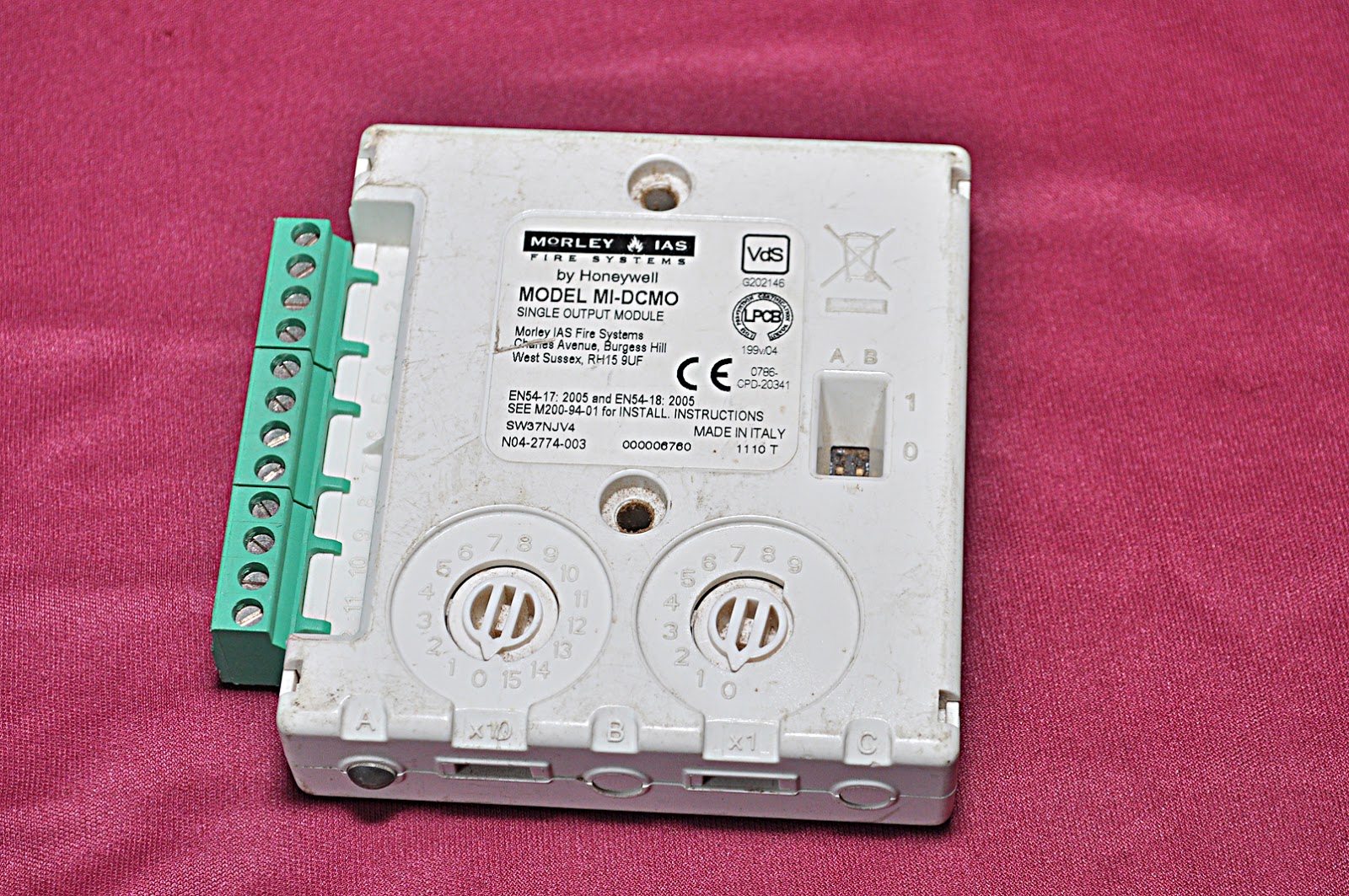 MORLEY IAS HONEYWELL MI-DCMO SINGLE OUTPUT MODULE - Aeliya Marine