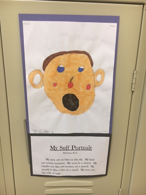 Third Grade's a Charm: My Self-Portrait: Similes and Metaphors