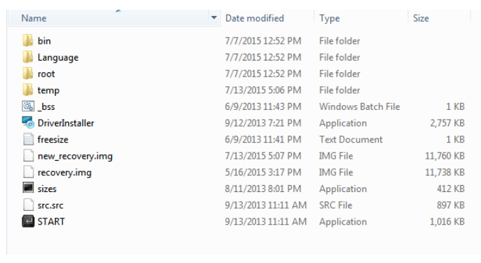 Structure Extract and Repack boot and recovery file in android - How to ...