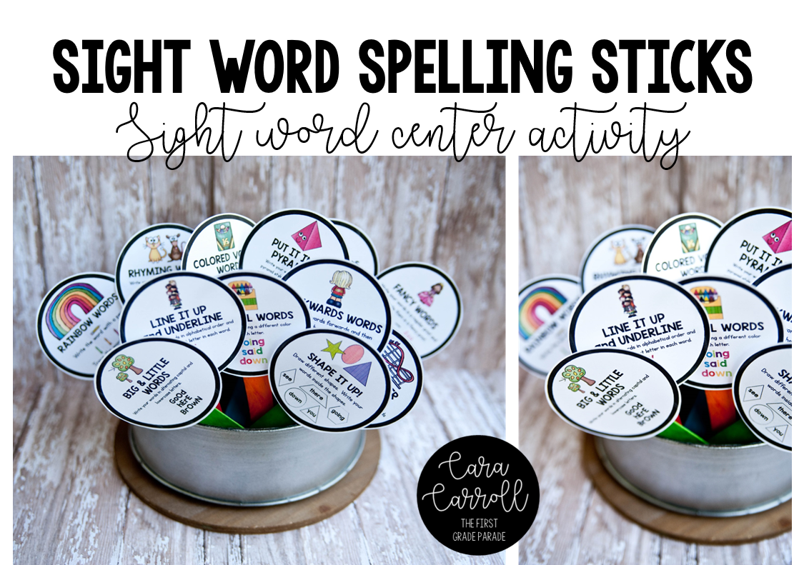 5 Tips for Teaching Sight Words - How to Make Them Stick! - Cara Carroll
