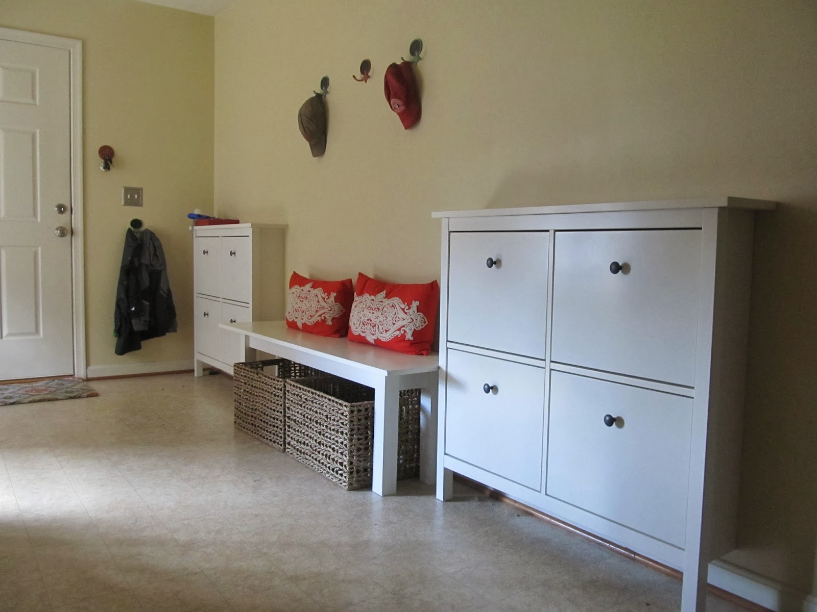 Half Finished House: Half Finished House Tour - Entry Befores and Afters