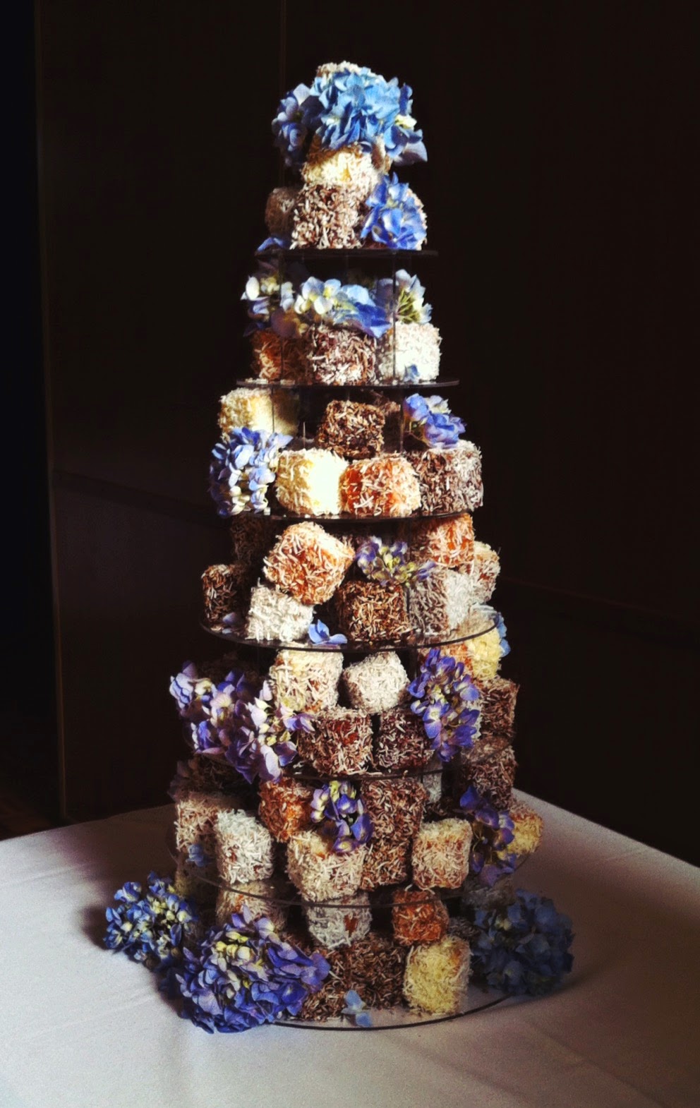 M A K E . B A K E . C A K E: WEDDING CAKE: The Lamington Tower