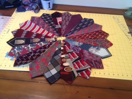 Just give me a needle!: Dresden Necktie Quilt Tutorial