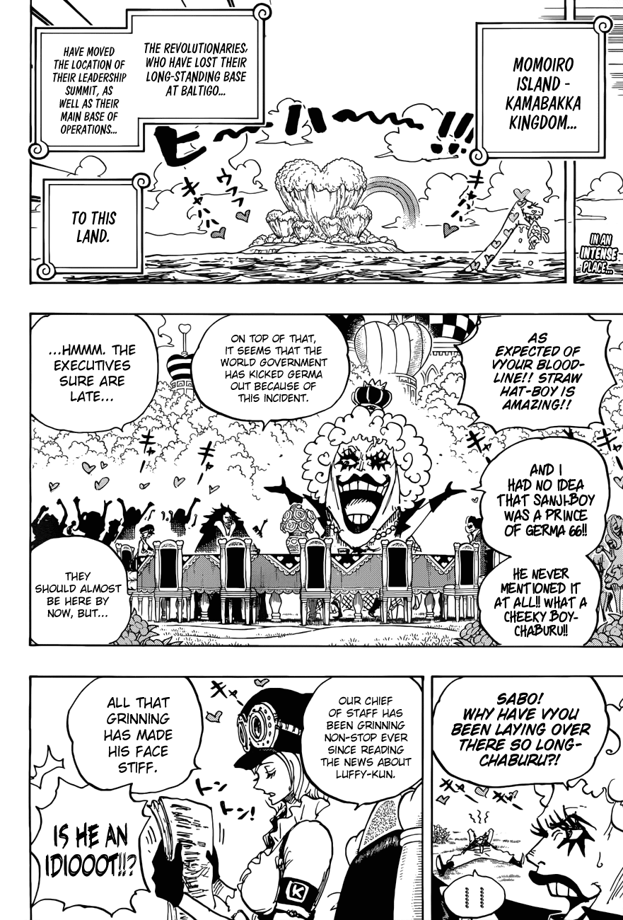 Pirate King Luffy: One Piece Manga Chapter 904