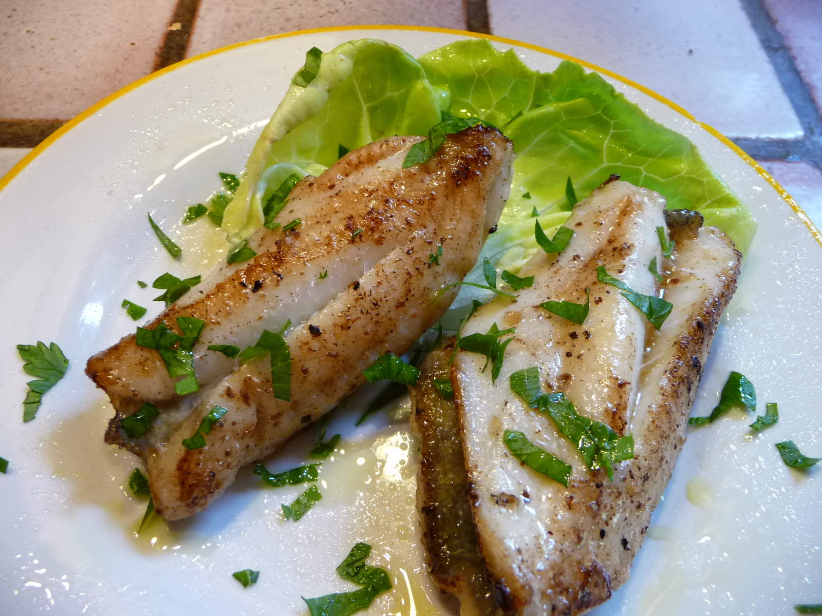 V FILET DE SAINT PIERRE